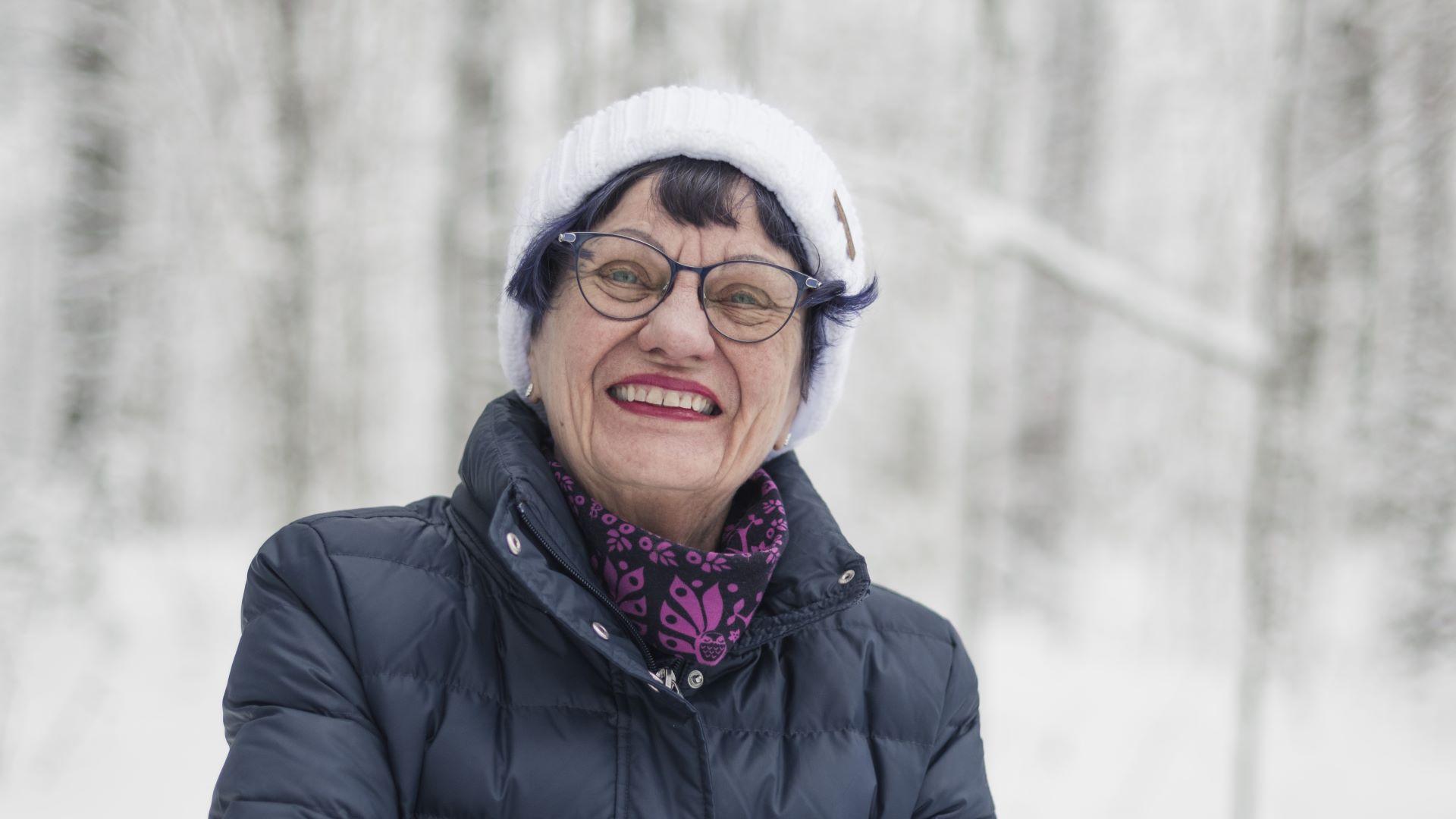 Kuntoutuja Tuulikki Paakkinen (73 v) ”Olin onnellinen, ettei tullut ...